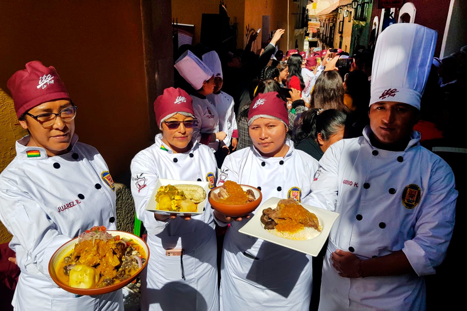 En la histórica calle Jaén de La Paz se podrá degustar de platos ...
